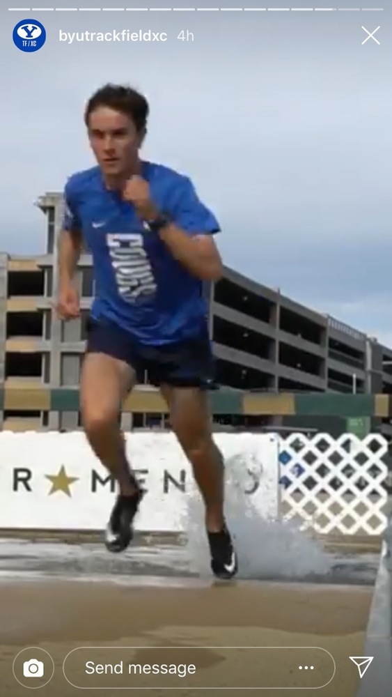 Hawks Grad Kenneth Rooks Competes in NCAA Prelims | Athletics and ...