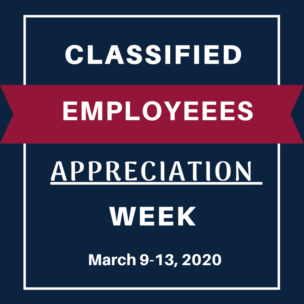 Celebrate Classified School Employees Week! | College Place High School