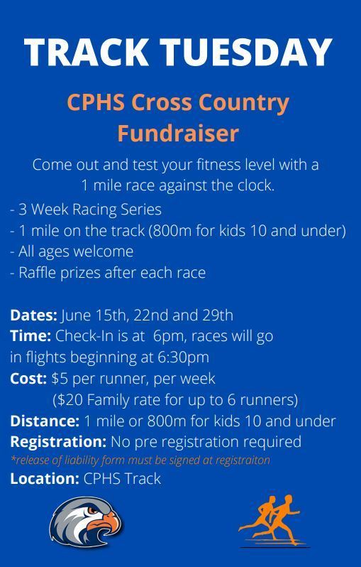 CPHS Cross Country Track Tuesday | District Office
